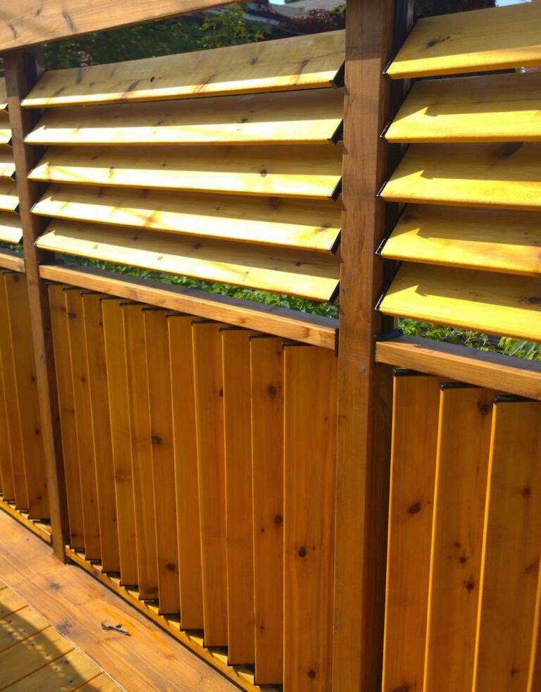 Flex Fence Movable Louvres Kits in Australia - Timber Blinds Express