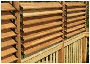 Flex Fence Movable Louvres Kits in Australia - Timber Blinds Express